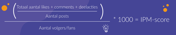 IPM score berekenen | Bereken jouw social media engagement!